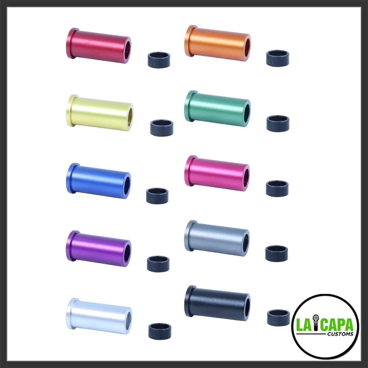 LA Capa Customs 4.3 Guide Plug (with Delrin Ring) for Hi Capa SOLID ...