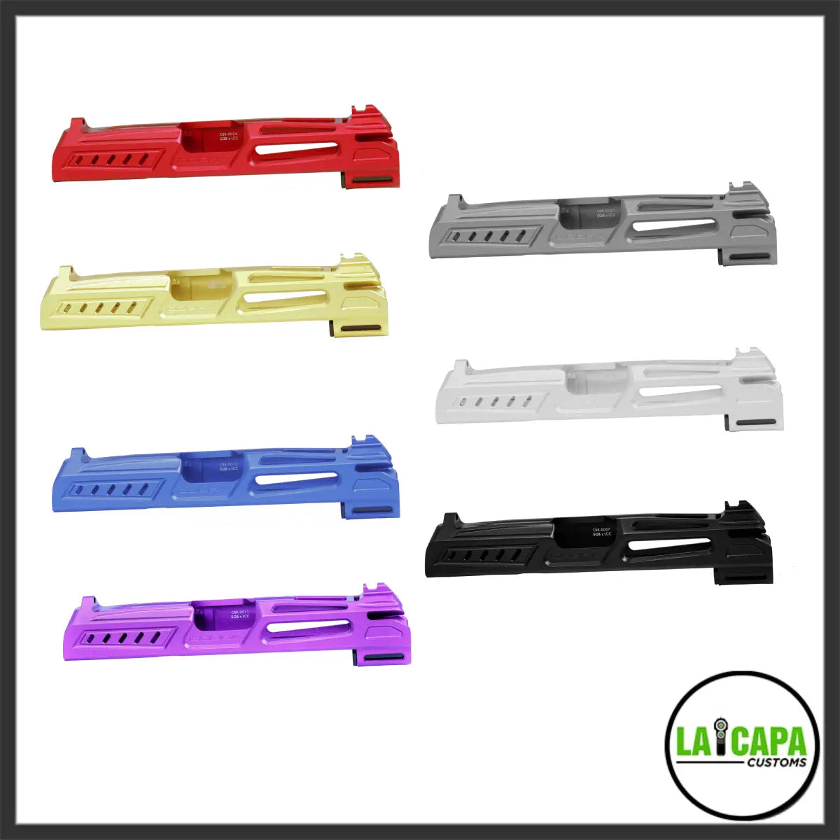 LA Capa Customs x SpeedQB 4.3 “COBRA” Aluminum Slide – DMZ Paintball ...