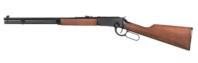 Double Bell Winchester M1894 Lever Action CO2 Airsoft Rifle (Real wood ...