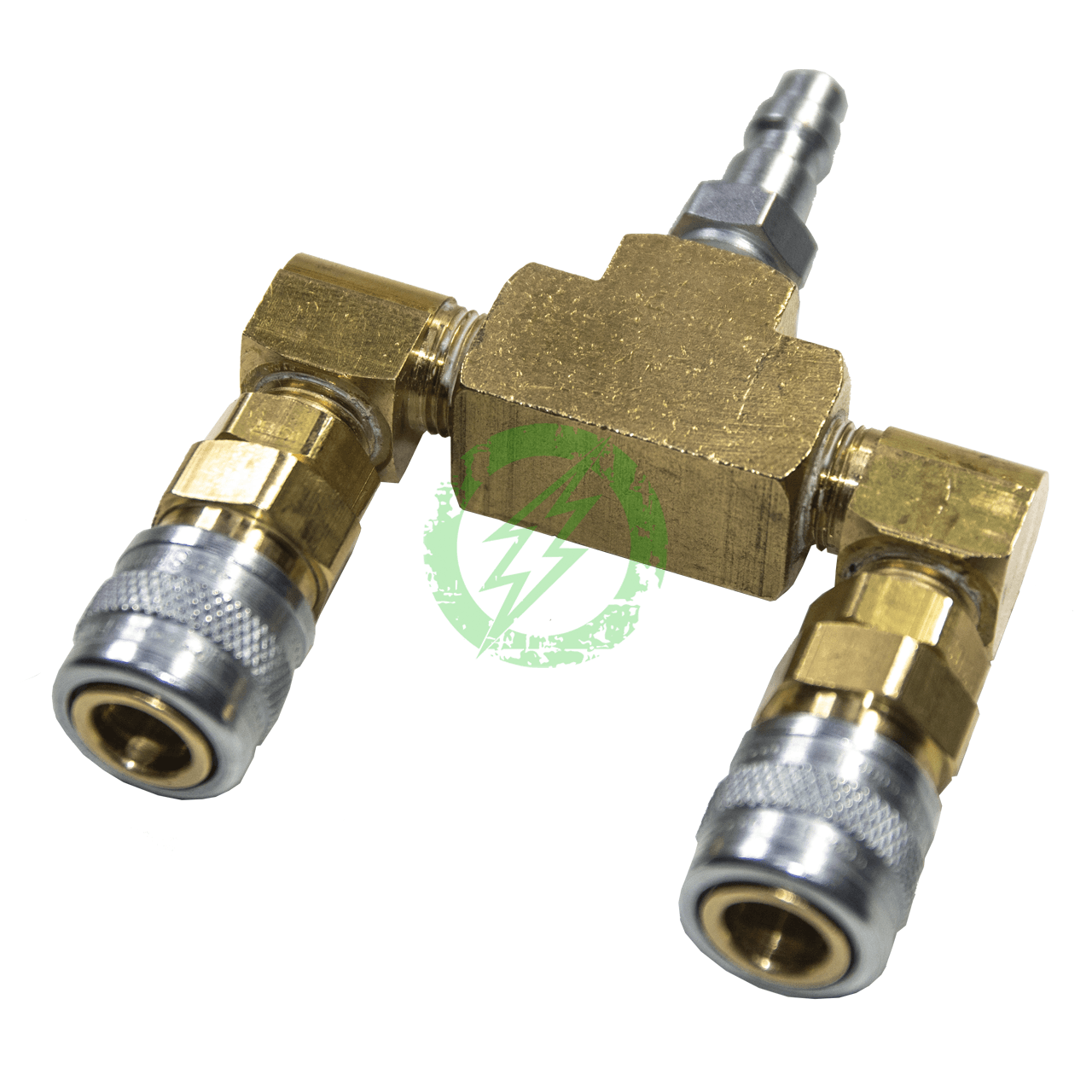 Amped Custom Y Shape Dual Output Adapter – DMZ Paintball & Airsoft