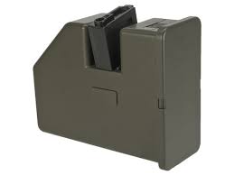 Krytac AEG LMG 3500rd Electric Winding Box Magazine for LMG Airsoft Ma ...
