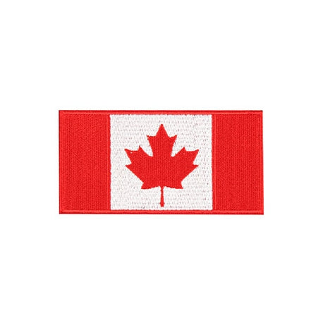 Patch - Canadian Flag - 4X2 - Red – DMZ Paintball & Airsoft