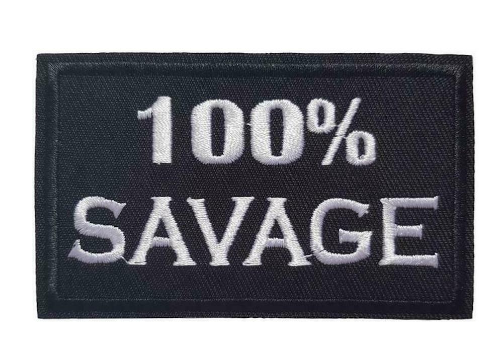 100% Savage Patch – DMZ Paintball & Airsoft